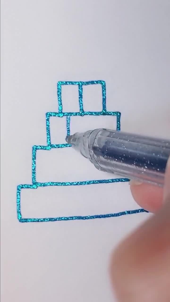 表白这样画 儿童画 简笔画 儿童简笔画教程