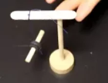 指南针不用花钱买,教你自制悬挂式指南针,赶快动手做一下