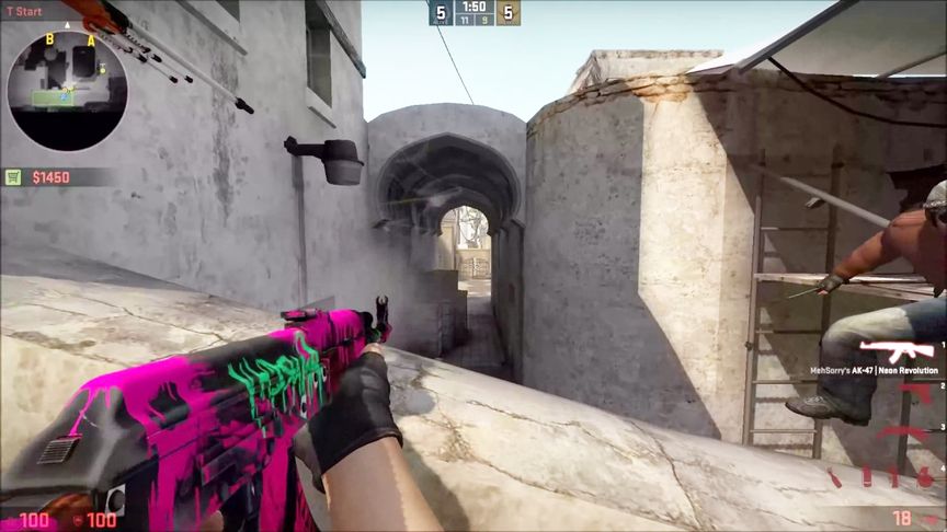 |CSGO|AK47系列27-对于这两记”牛X带闪电“的爆头,我给出的答案“...