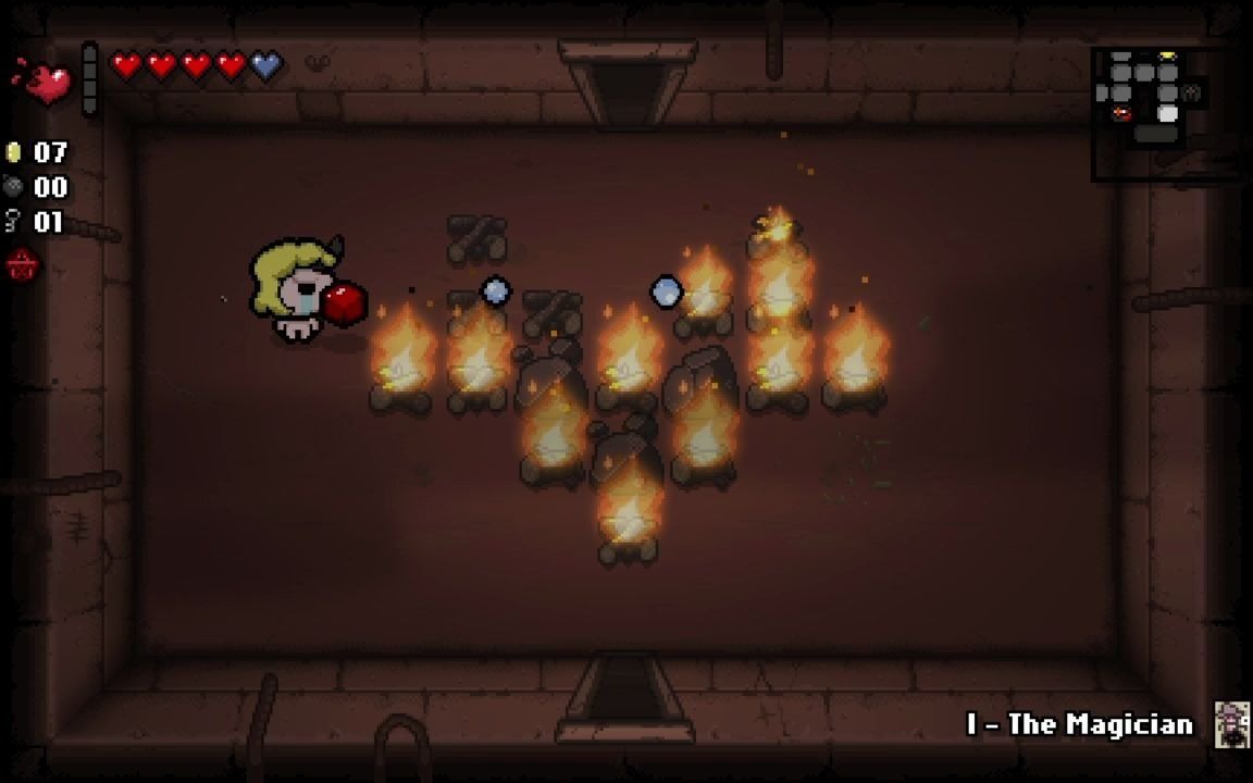 PS4 以撒的结合重生 hard 快乐秒撒旦秒妈心