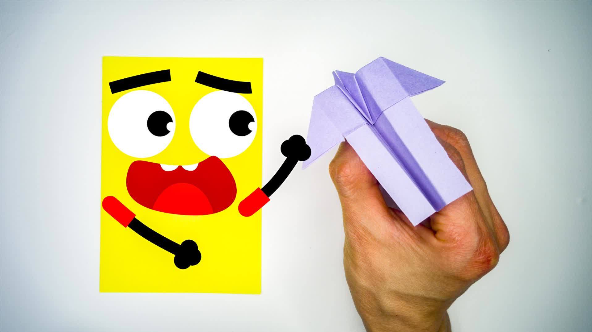 爆笑动画│折纸都会说话了,就不能放过它一马吗,...