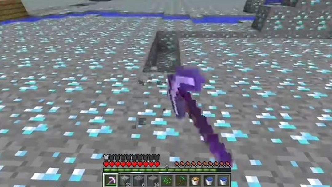 大海解说 我的世界钻石大陆1 真的只剩下钻石!