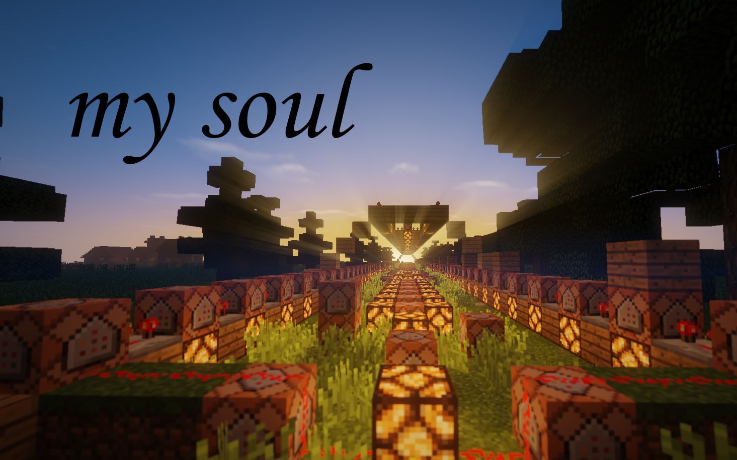 【My soul】怎么在Minecraft中演奏一首《忧伤还是快乐》--首次尝试...