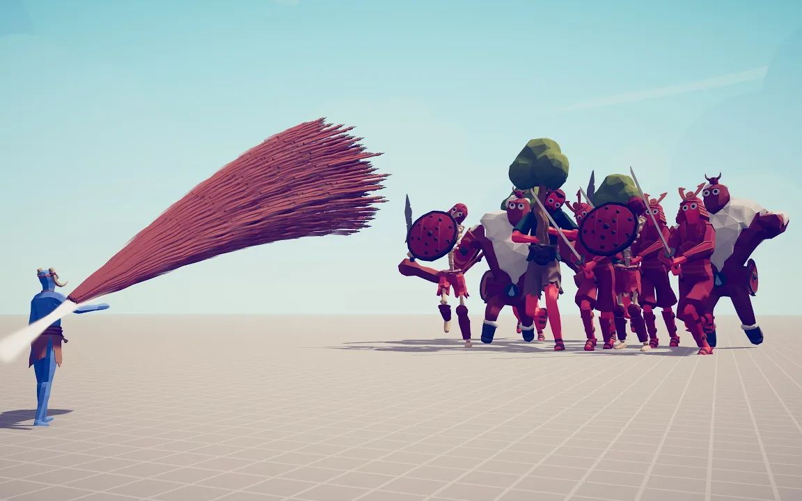 全面战争模拟器:10个大巨人 VS 【神级兵种】