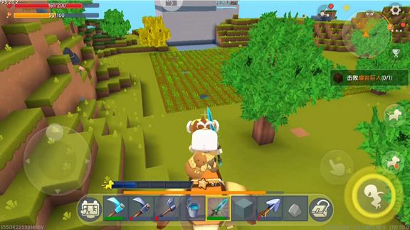 迷你世界生存的麦田做围栏