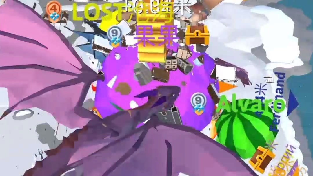 西瓜球不够硬 易碎 滚动大作战游戏