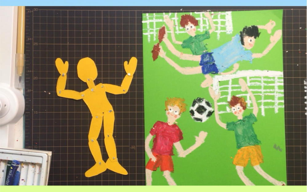 两分钟搞定世界杯儿童绘画