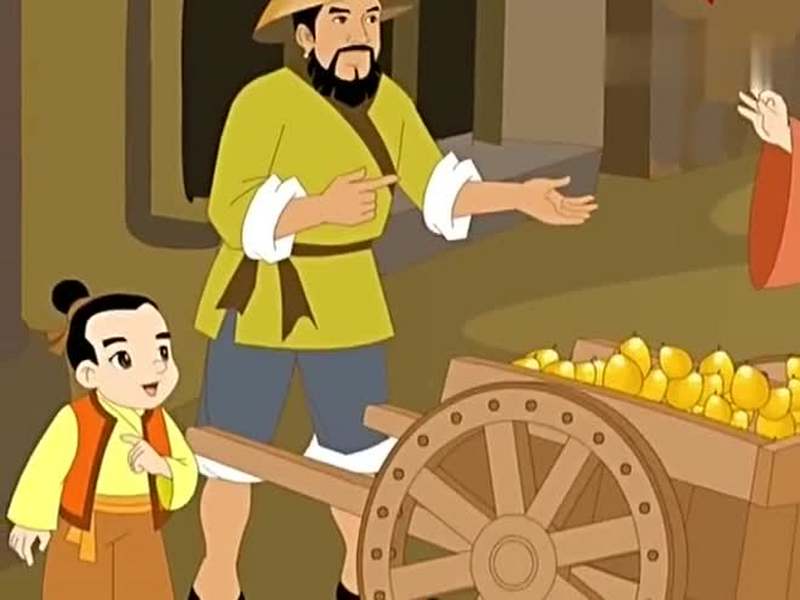 儿童故事:少儿经典历史故事《赵柔卖梨》,诚实守信的故事!