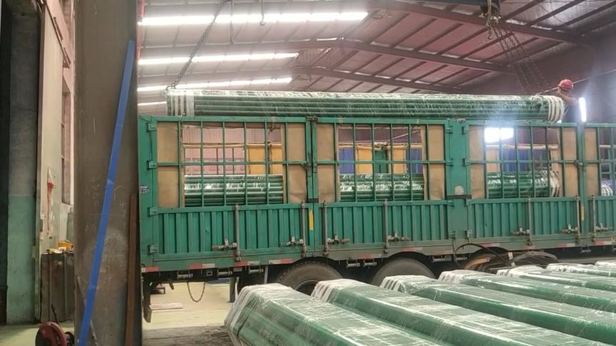 #矿用排水涂塑钢管发货