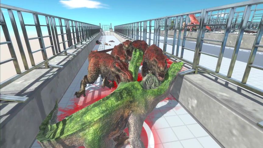 #摸摸鱼 #动物战争模拟器