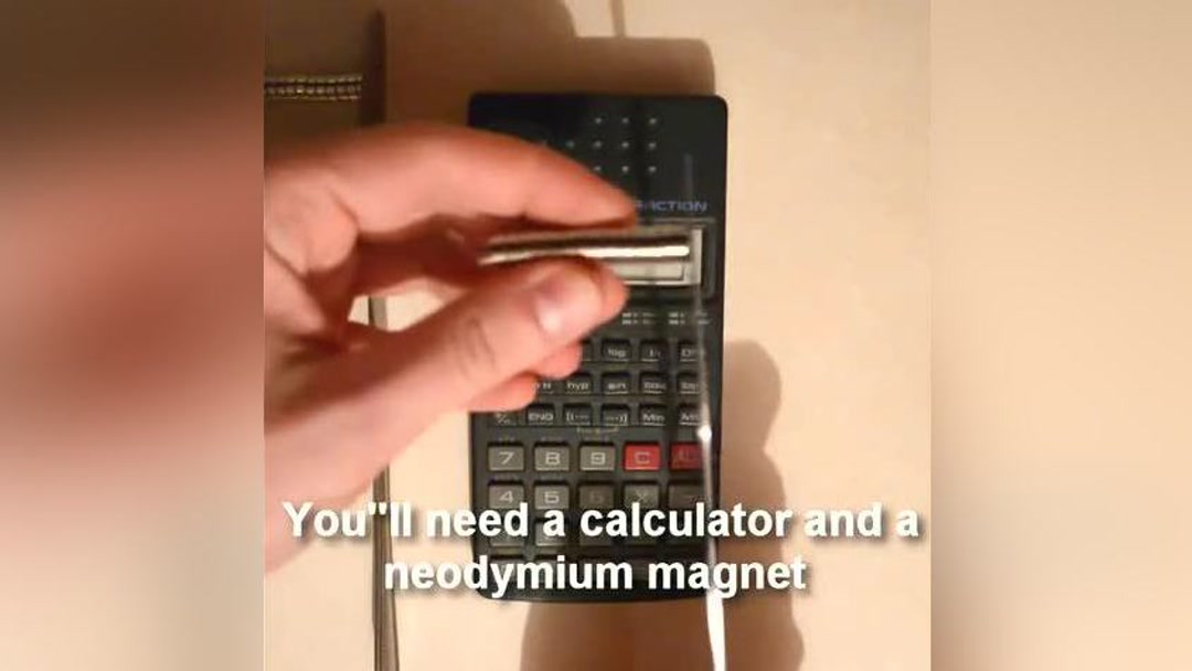 磁铁具有记忆能力?看完这个实验我深信不疑