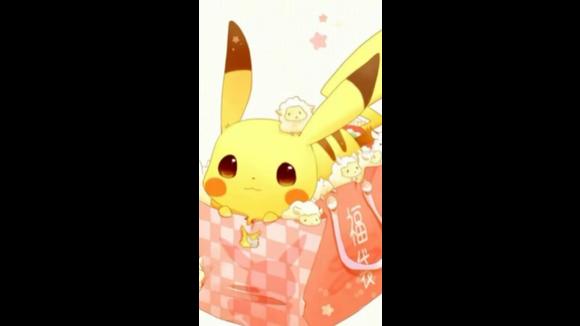 可爱的皮卡丘图片