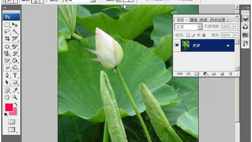 PS教程33:模糊锐化和涂抹工具