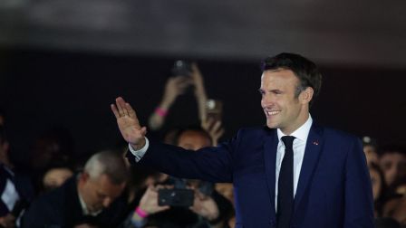 马克龙成功连任法国总统