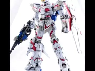 高达模型欣赏 - MG 机动战士高达UC - 独角兽高达