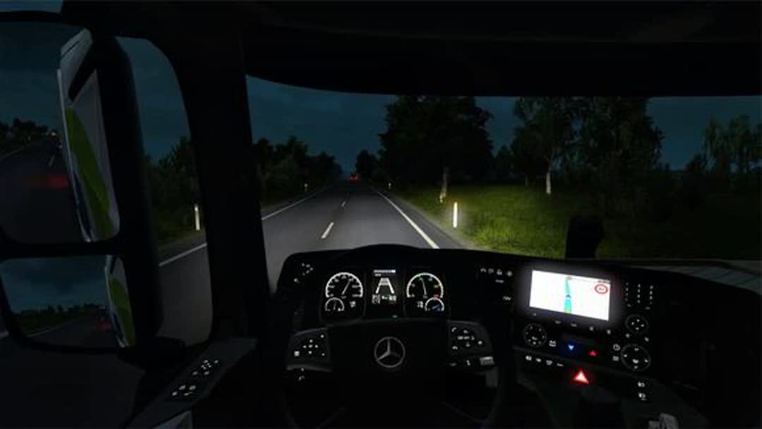 欧洲卡车模拟2 #63 奔驰Actros Agro公司涂装 英国大陆返回丹麦