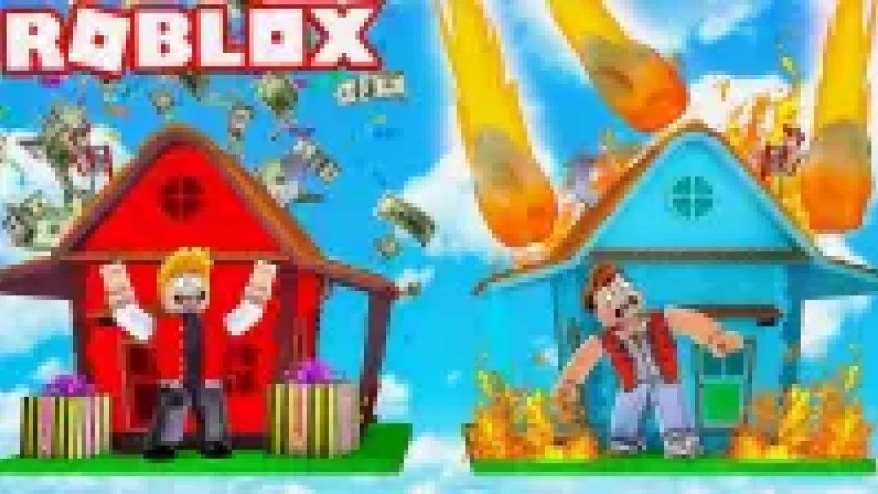 小格解说 Roblox 灾难房子模拟器:灾难生存挑战!穿越我的世界!