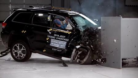 2018年吉普大切诺基的糟糕碰撞测试结果