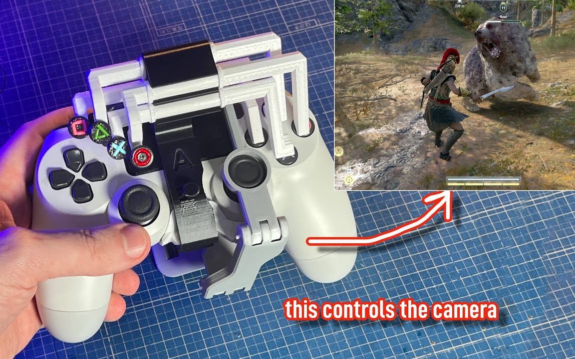 【中字翻译】我是怎么用单手玩游戏的