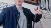 对酒当歌,人生几何。曹操(短歌行)梁久德书法,背景音乐:梁久德二胡...