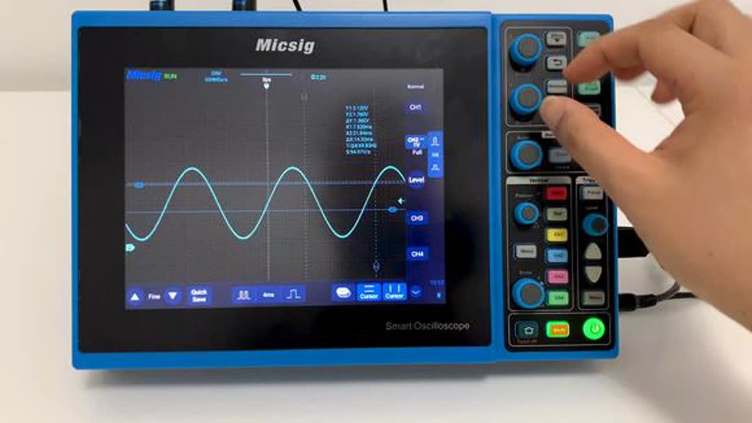 光标+截图+录频,波形数据存储调用-英文版