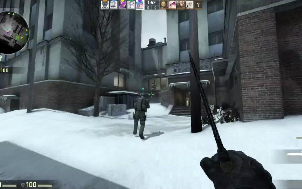 ...菜鸡打从来没有玩过的地图是什么样子的?【竞技模式】【CSGO】