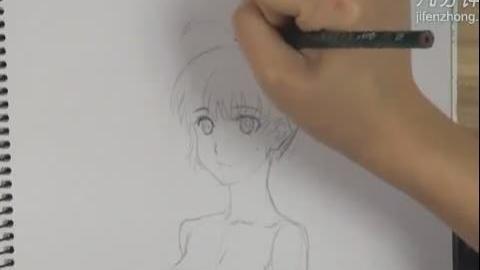 漫画素描技法之人物肖像