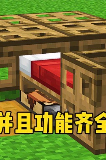 我的世界:功能齐全的超小房子,你见过吗?