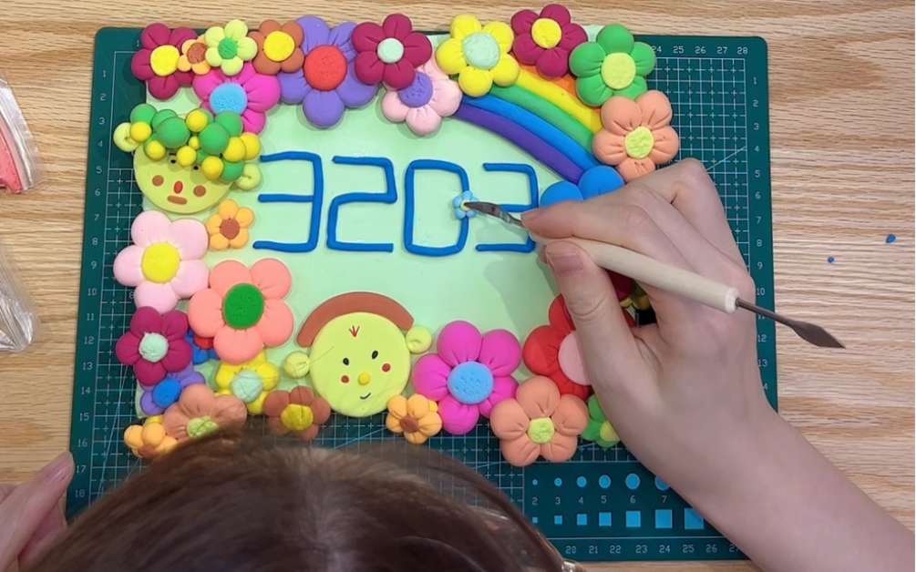 DIY新家专属的门牌做好了