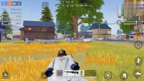 荒野行动王者披风,小浩顺利吃鸡