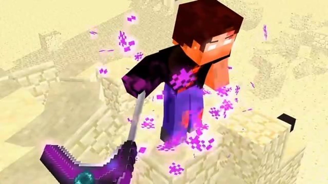 我的世界动画微电影#Him激战实体303!谁才是MC之王?!第二集