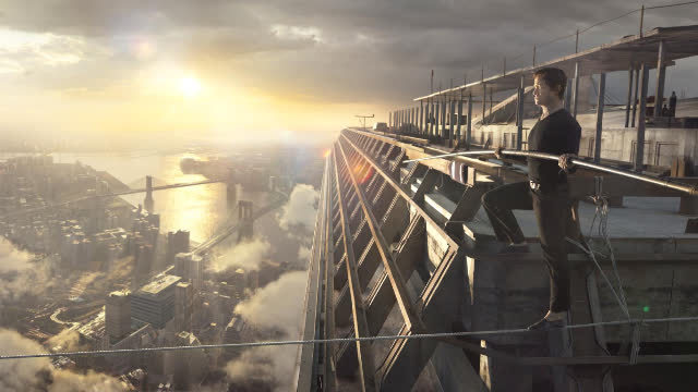 美国双子塔高达412米,小伙却在上面走钢丝!