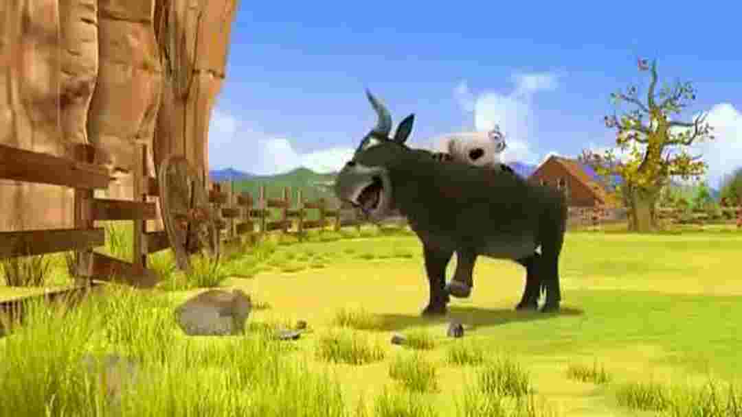 爆笑动画短片牧场斗牛