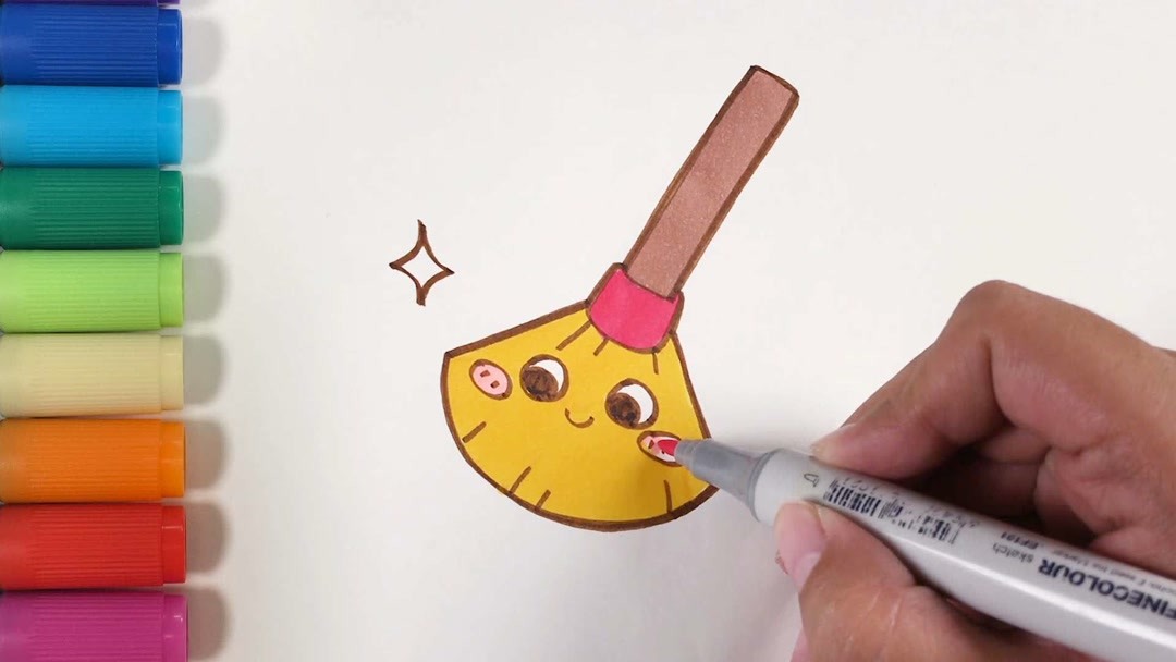 多多学画画 第53集 五一劳动节小宝贝们来动手画工具帮妈妈打扫