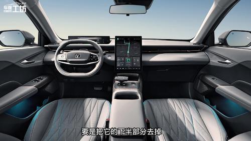 长安又带来一款漂亮轿车,车长有4米77,确实好看