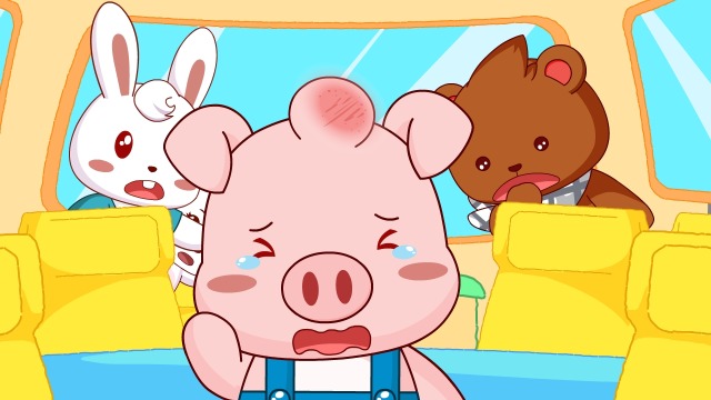 《怎样安全乘坐校车》兔小贝益智安全教育剧