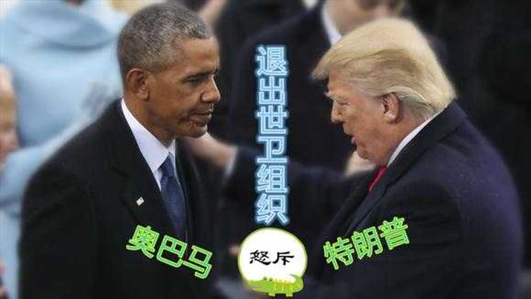 美国退出世界卫生组织,奥巴马坐不住了,怒斥特朗普。