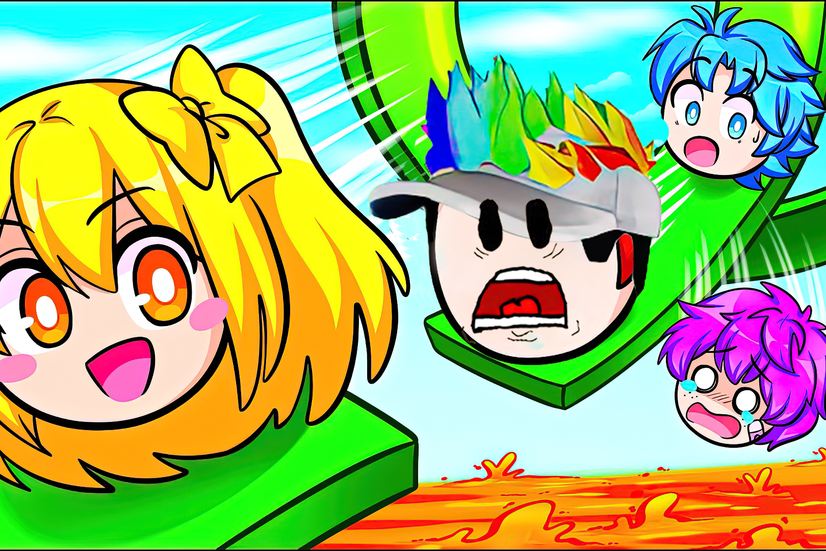 Roblox玩个球模拟器:空中旋转360度,跨越起飞闯关卡!