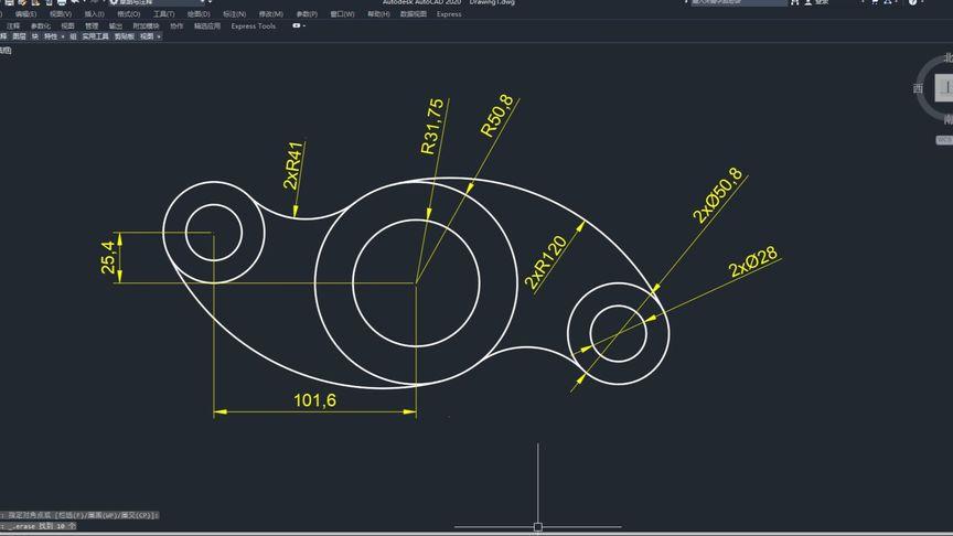CAD学会分析图纸结构,避免一些多余的操作