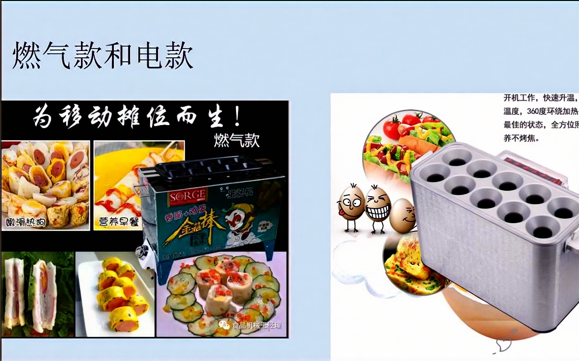 全自动多功能电加热蛋肠机蛋包肠机 蛋卷器小吃机器