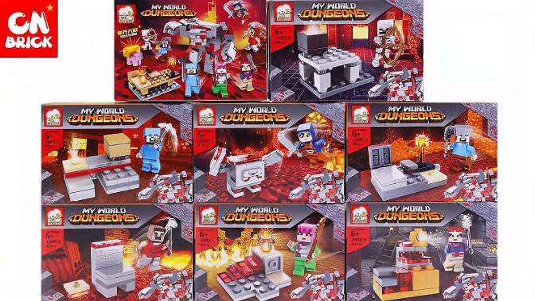 我的世界炼狱场景8款人偶系列