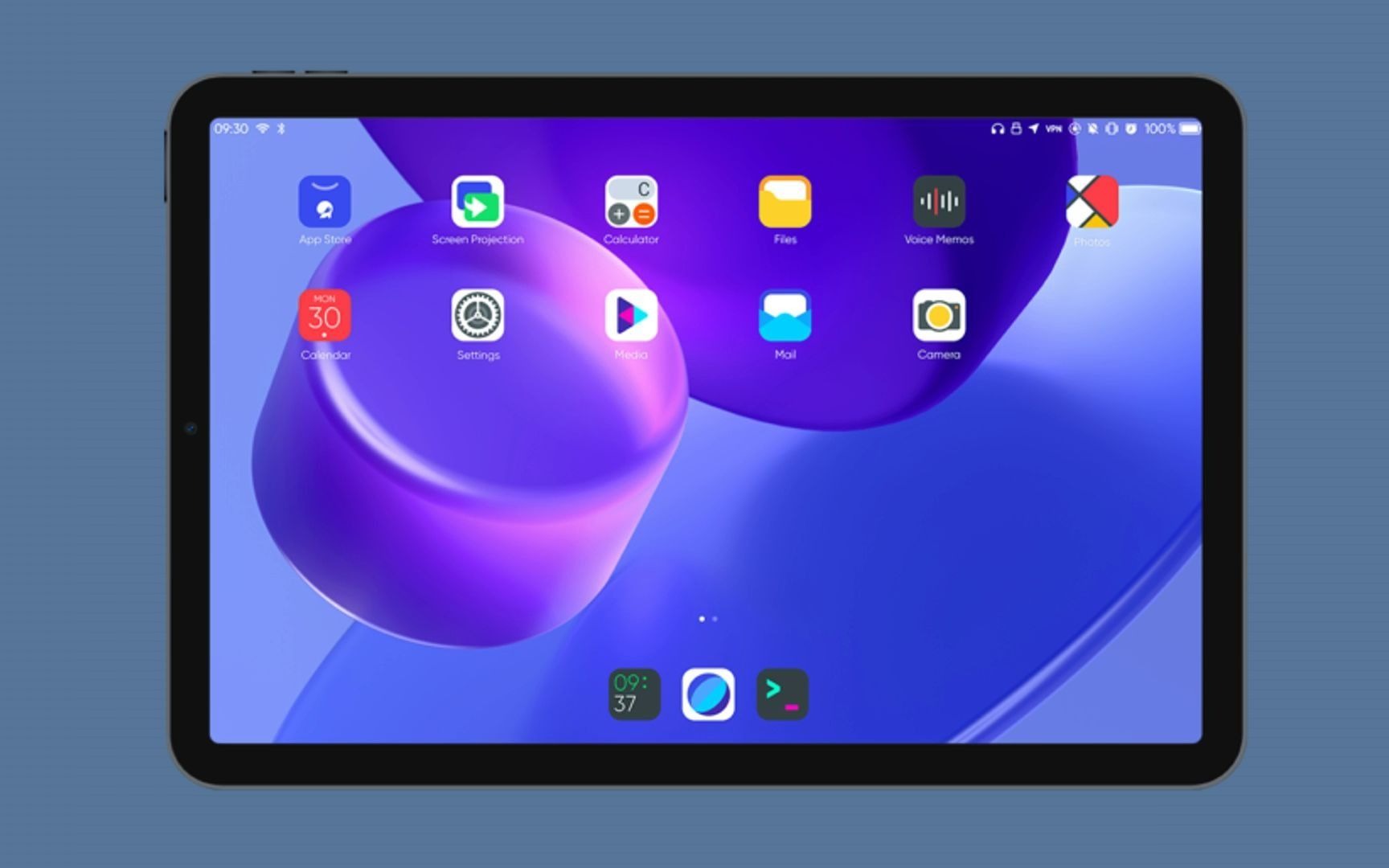 iPad OS风格的Linux系统JingOS 全球首个iPadOS风格(由中国团队)专...