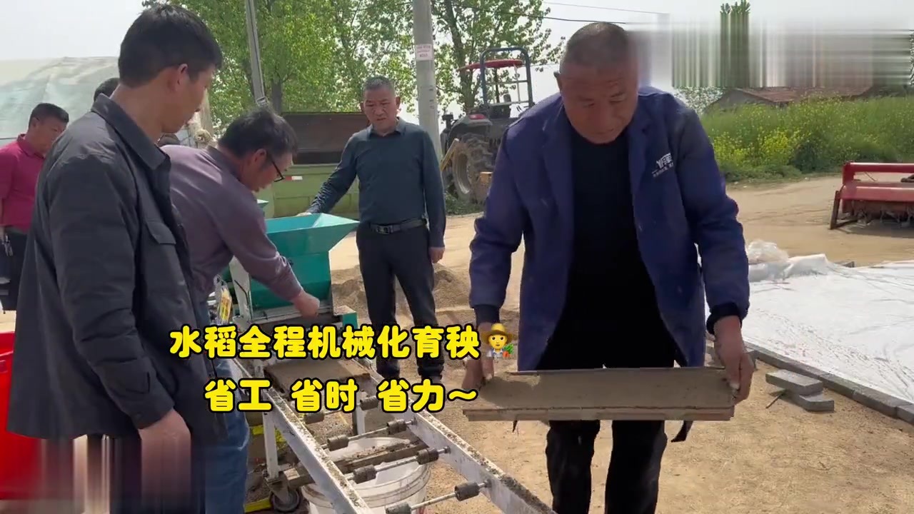 襄视频|机械化育秧让水稻种植跑出"加速度"