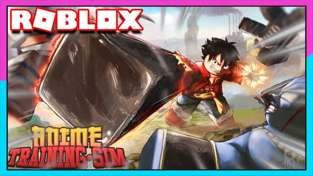 ROBLOX动漫人物模拟器:找路飞做小弟学会海贼绝招