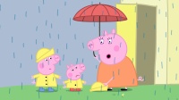 小猪佩奇安全教育 特辑 下雨天在外淋雨的后果是什么?