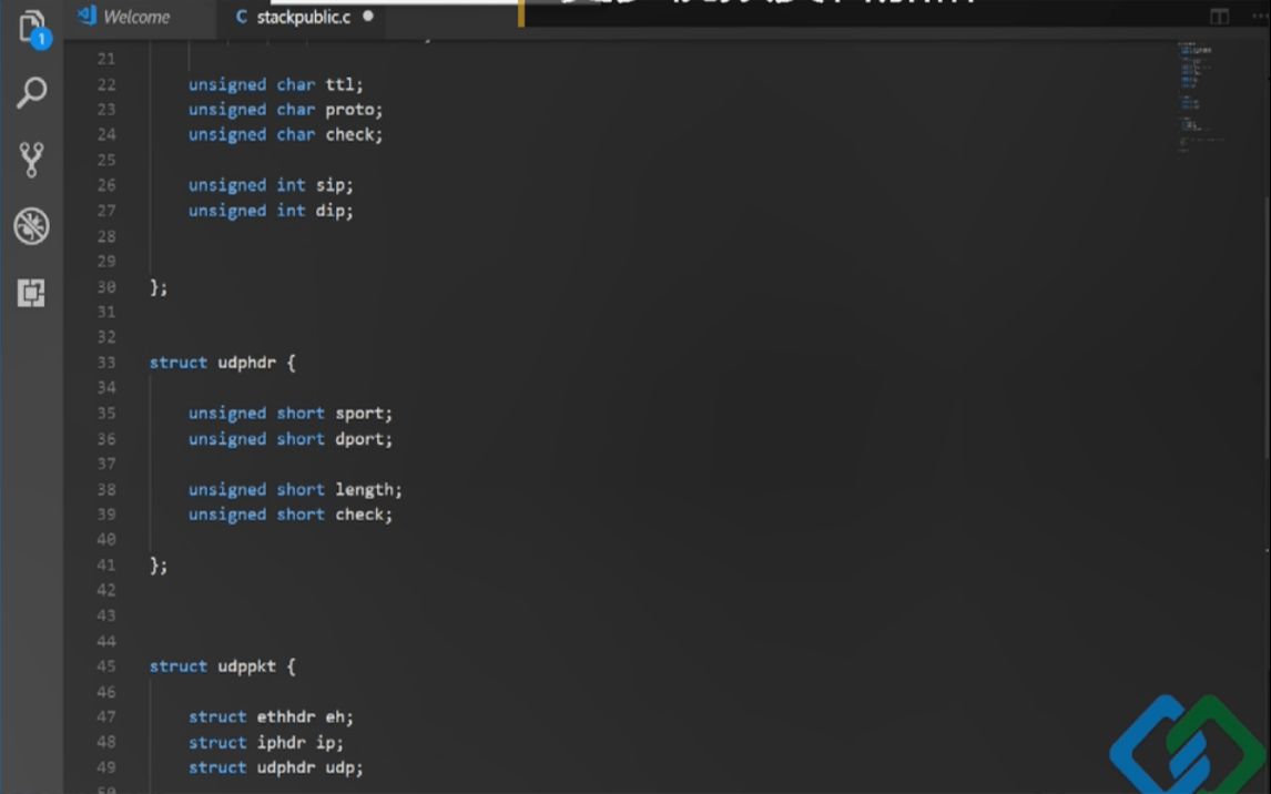 100行代码实现tcp/ip协议栈,准备好linux系统