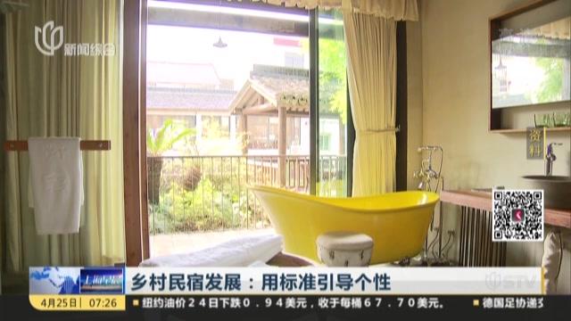 乡村民宿发展:用标准引导个性