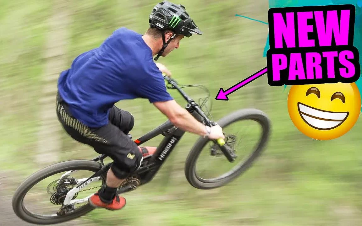 在我的山地车上安装新零件!玩得很嗨丨缺牙哥史诗级的一天