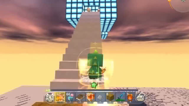 迷你世界:小乾想用门神围堵我,还好我有个秘密武器