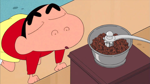 蜡笔小新:新营业的咖啡店,经过小新的宣传,变成了咖喱饭店!